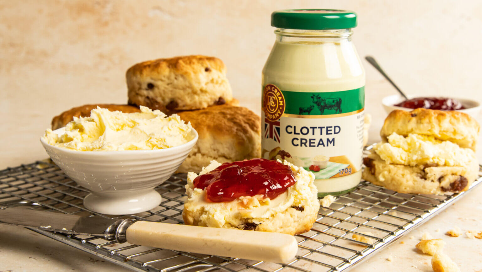 English Cream, Clotted, Double and flavoured creams from The Devon Cream Company