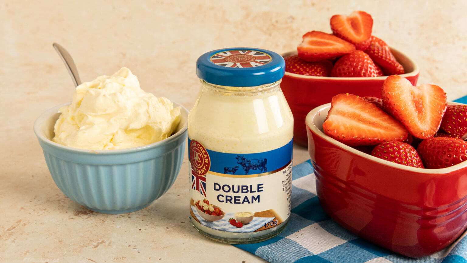 English Cream, Clotted, Double and flavoured creams from The Devon Cream Company